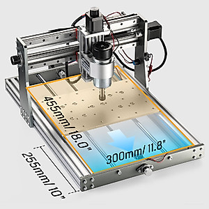 Genmitsu 3020 Y-Axis Extension Kit, 3020 Upgrade to 3040, CNC Accessories for 3020-PRO MAX & 3020-PRO MAX V2 CNC Router Machine, XY Working Area 300 x 400mm