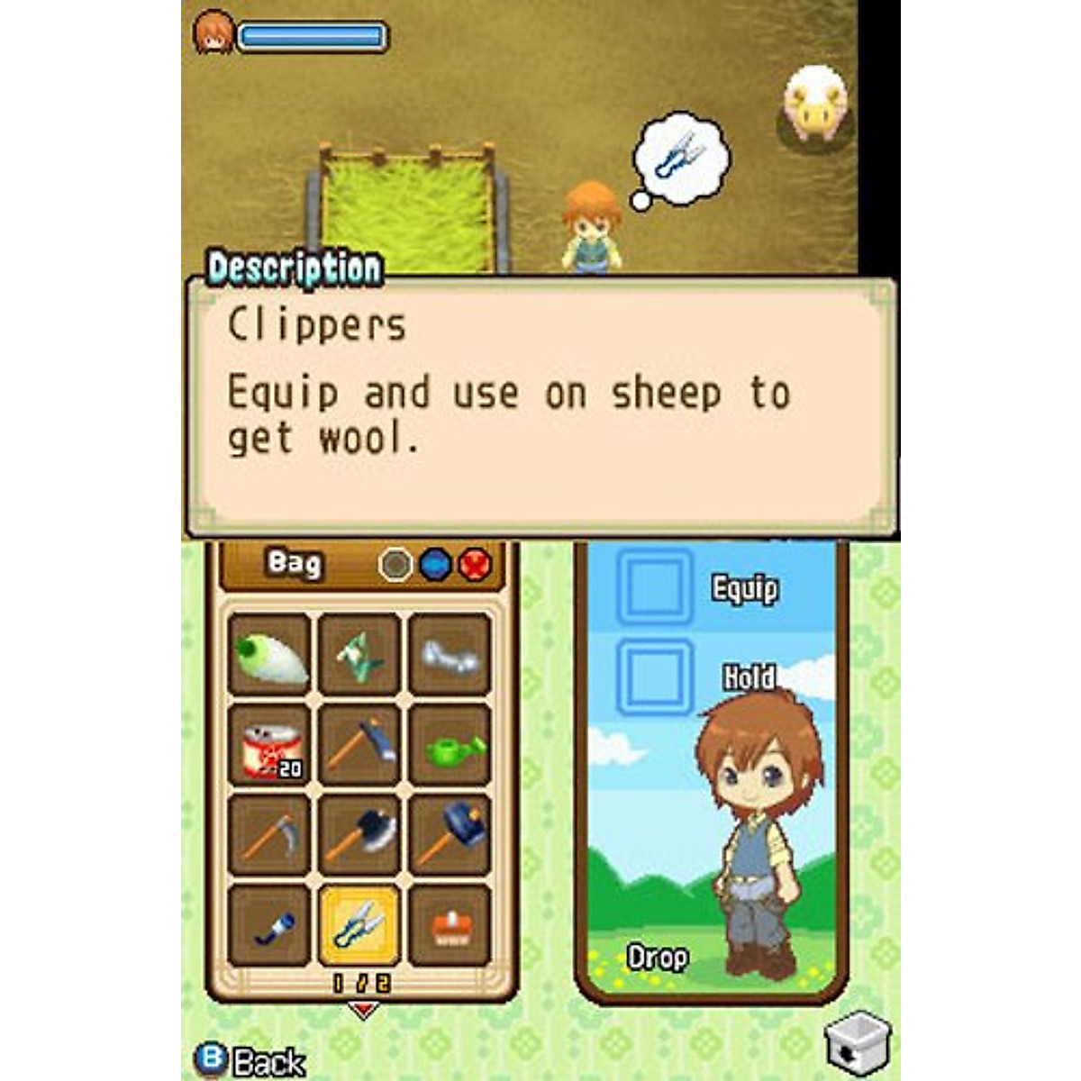 Harvest Moon: Tale of Two Towns - Nintendo DS