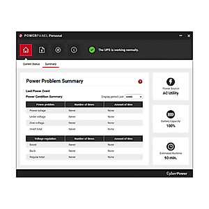 CyberPower AVRG900LCD Intelligent LCD UPS System, 900VA/480W, 12 Outlets, AVR, Compact