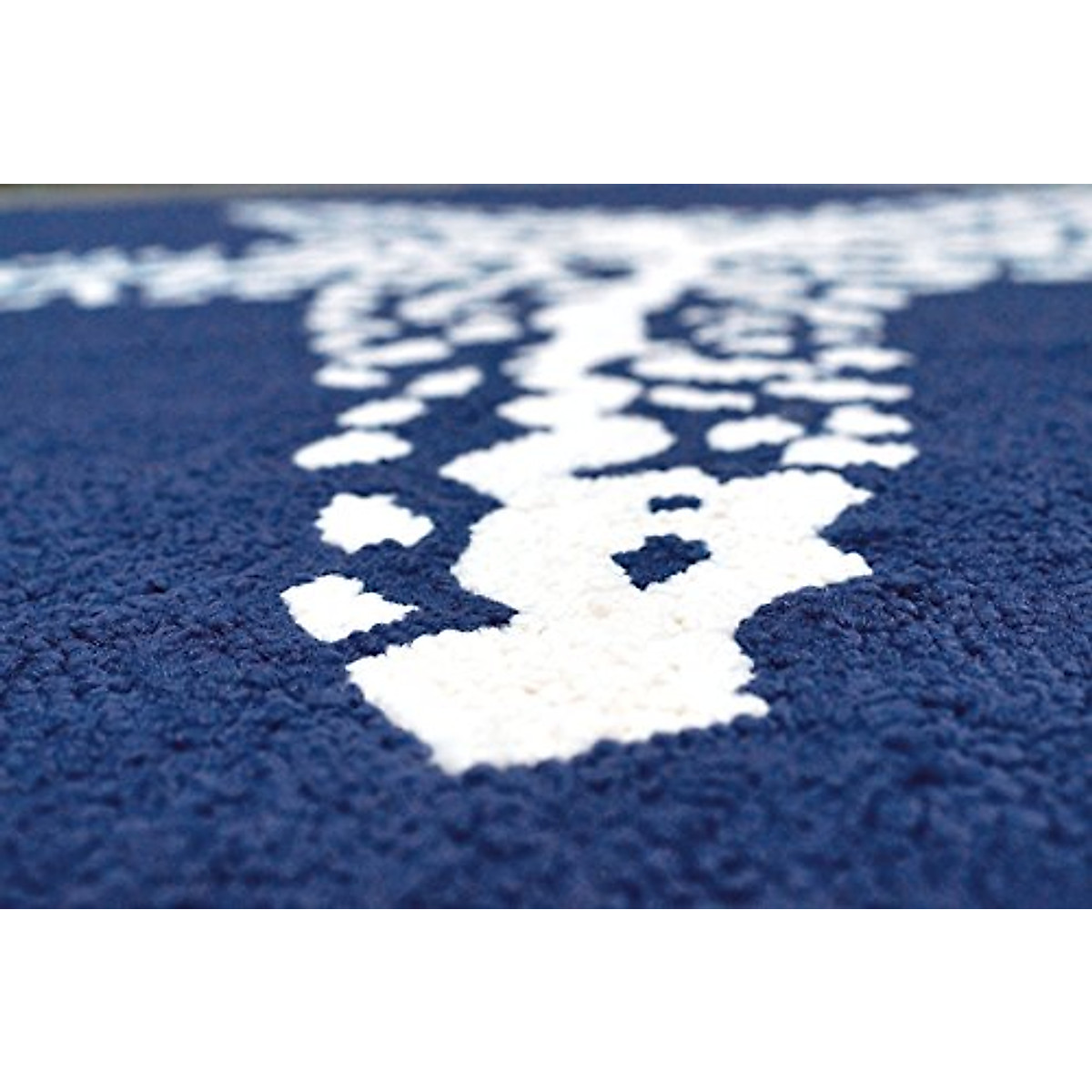 nuLOOM Marine Hand Hooked Indoor/Outdoor Area Rug, 4' x 6', Navy