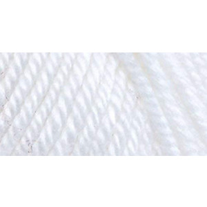 RED HEART Soft Yarn, White