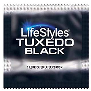 Lifestyles Tuxedo Condoms - 50 Condoms