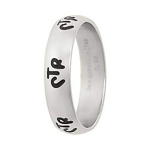 J66 - CTR RING Stainless Steel "Repeat Curve" (4.5)