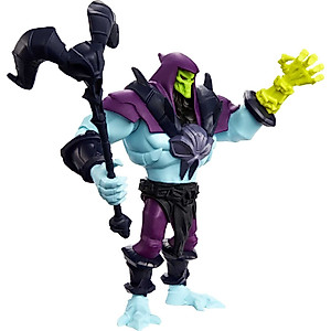 He-Man And The Masters Of The Universe Skeletor Large Figure With Accessory Inspired By MOTU Netflix Animated Series, 8.5-In Collectible Toy For Kids Ages 4 Years & Older