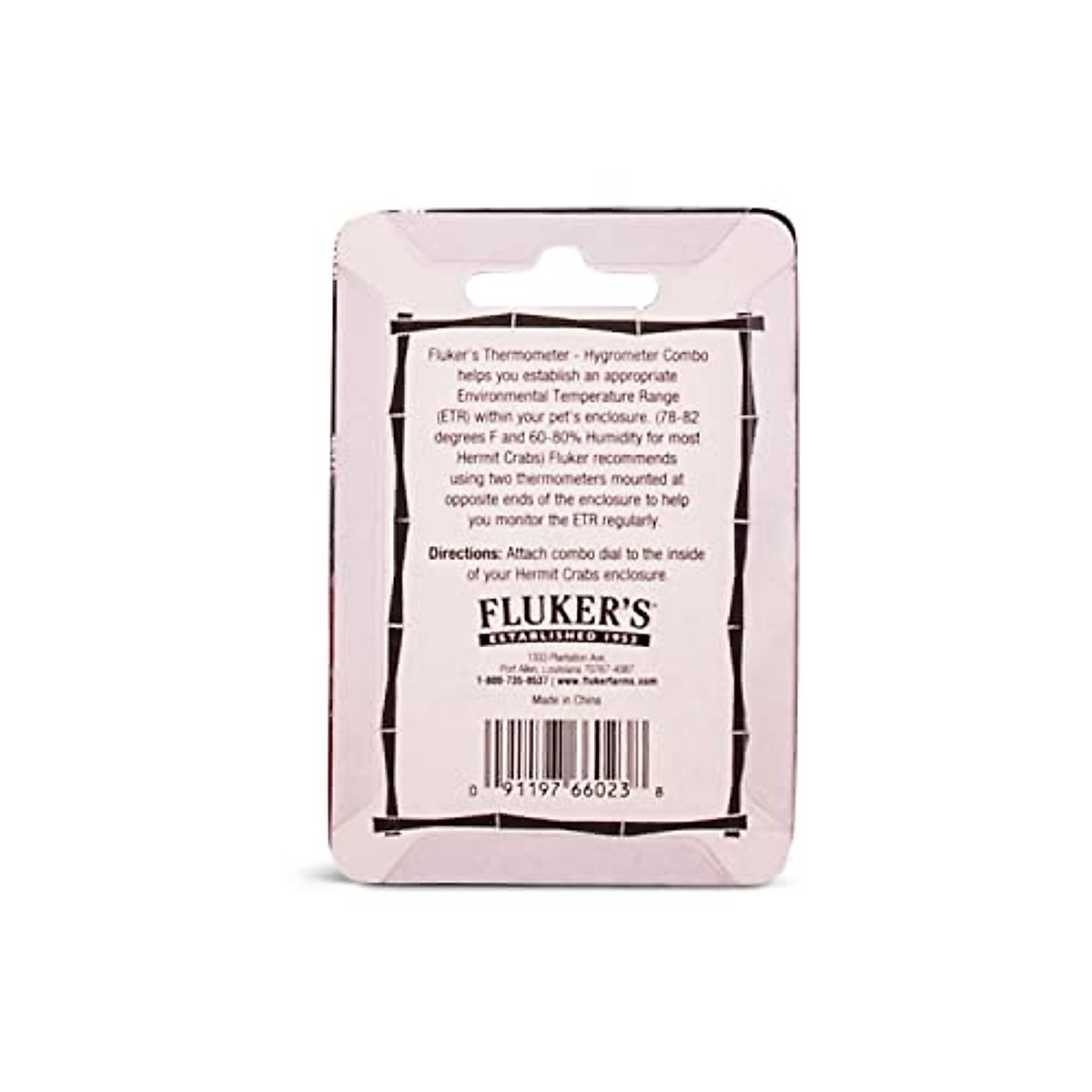 Fluker's All-in-One Hygrometer and Thermometer for Accurate Terrarium Readings