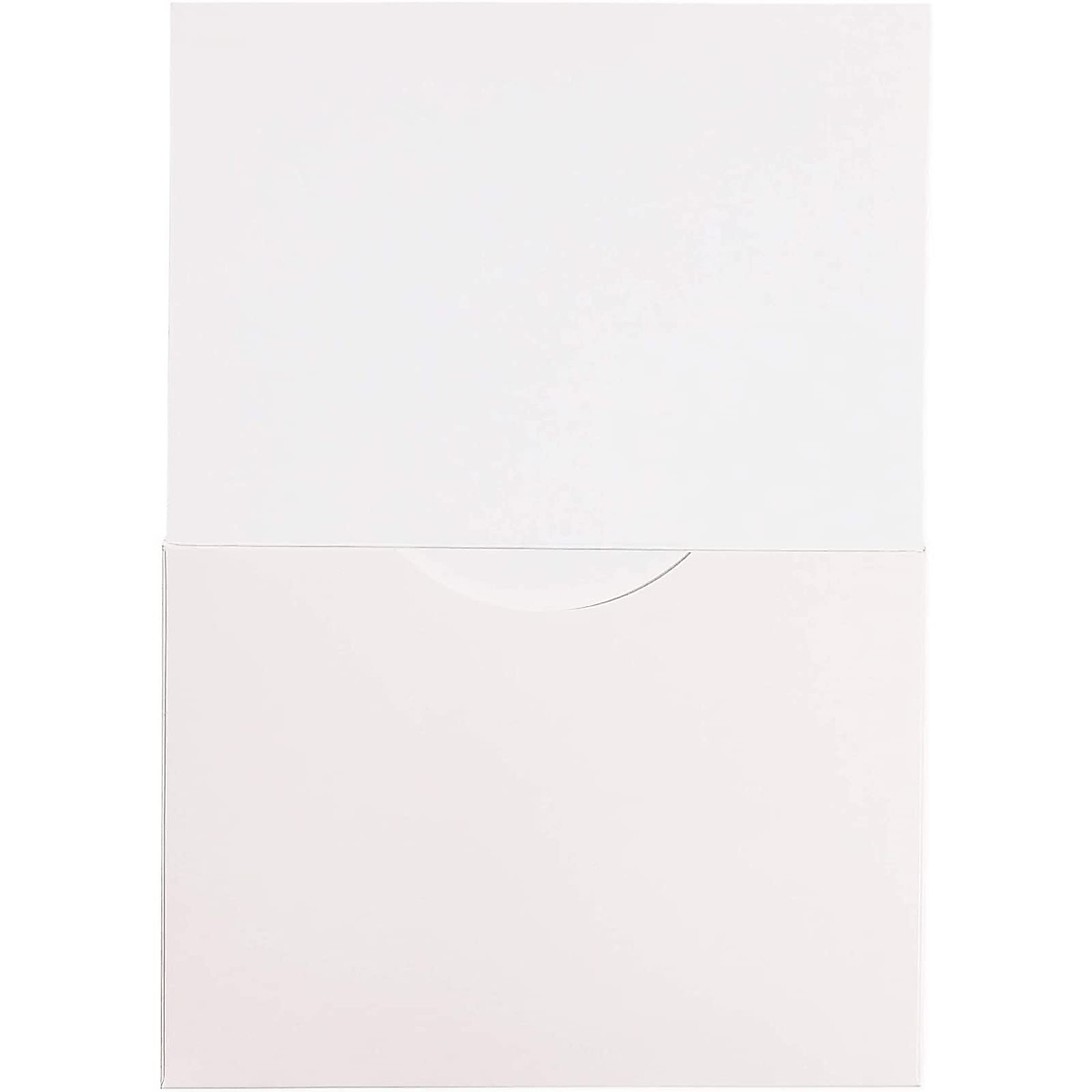 36 Pack Photo Insert Greeting Cards with Envelopes Included, Gold Stars Border, 5 x 7 In Photos, Durable Paper Picture Frames for Birthdays, Anniversaries, Weddings