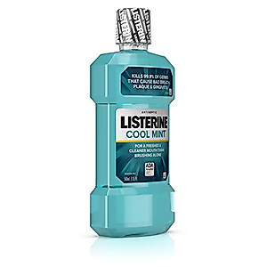 Listerine Antiseptic Mouthwash, 500ml Cool Mint Cool Mint (Pack of 3)