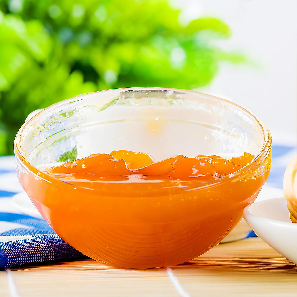 Small Pyrex Prep Mixing Bowls: 2.3x1.1Inch Mini Prep Bowls Stackable Glass Serving Bowls for Kitchen Prep - Dessert - Dips - Salad - Candy Dishes