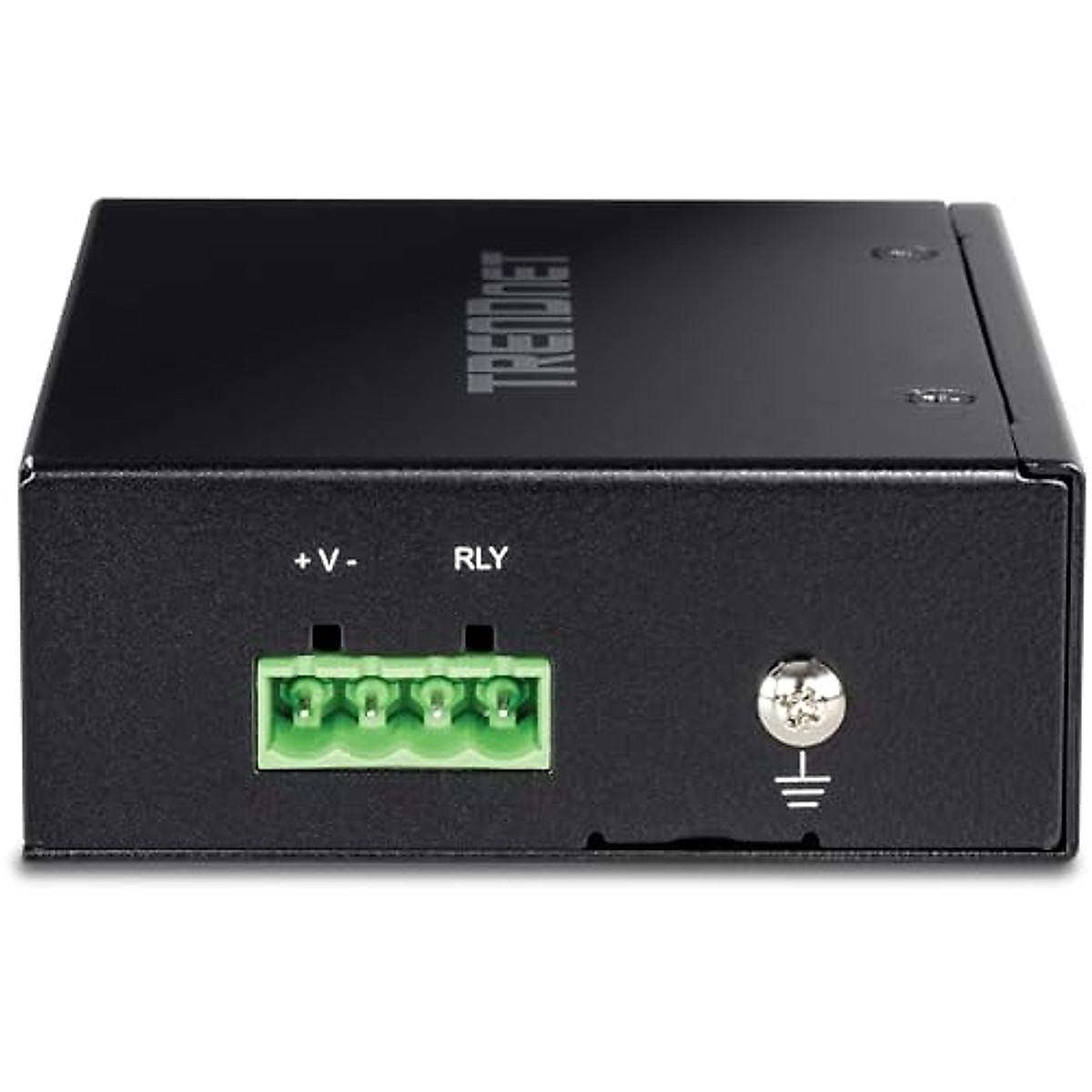 TRENDnet Hardened Industrial SFP to Gigabit UPoE Media Converter, IP30 Rated Housing, Includes DIN-Rail & Wall Mounts, Operating Temp. -40 to 75 °C (-40 to 167 °F), TI-UF11SFP, Black