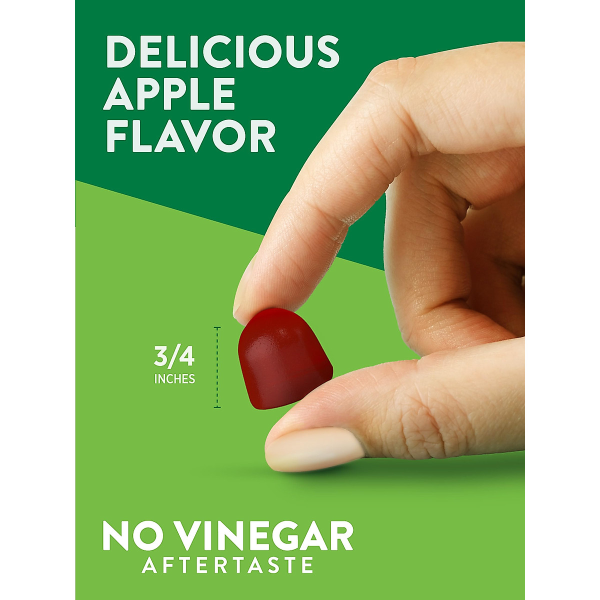 Nature's Truth Organic Apple Cider Vinegar Gummies | 60 Count | Vegan, Gluten Free & Non-GMO Supplement | USDA Organic | Apple Flavor