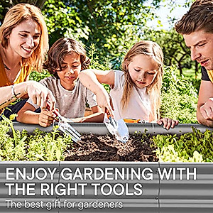 Crirax Galvanized Raised Garden Beds Outdoor for Vegetables,Planters for Outdoor Plants,DIY 12-in-1 Large Metal Garden Bed Planter Boxes Outdoor 1 Set for 12 Shapes Size Garden Planters