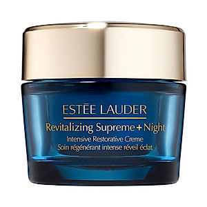 Estée Lauder Revitalizing Supreme+ Night Intensive Restorative Anti-Aging Cream Moisturizer with Hyaluronic Acid, 1.7 Ounce