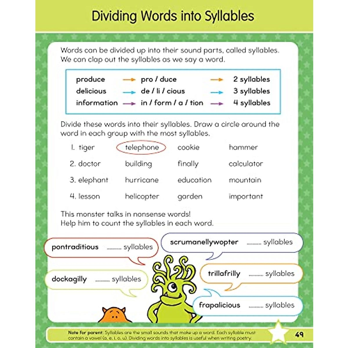 3rd Grade BIG Workbook All Subjects for Kids 8 - 9 includes 220+ Activities, Spelling, Grammar, Reading Comprehension, Writing, Math, and More