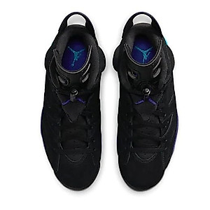 Jordan Men's Air 6 Retro Aqua Black/Bright Concord-Aquatone (CT8529 004) - 11