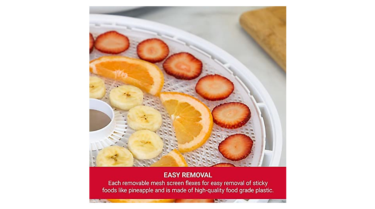 NESCO LM-2-6 Plastic Mesh Screens for Dehydrators - Pack of 2