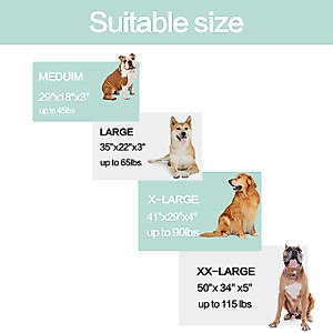 GOHOO PET Orthopedic Memory Foam Dog Bed, Dog Crate Bed for Medium Dogs -Waterproof Pet Bed with Removable Washable Cover, Purple Rabbit Plush Surface, M(29inch,45Lbs)