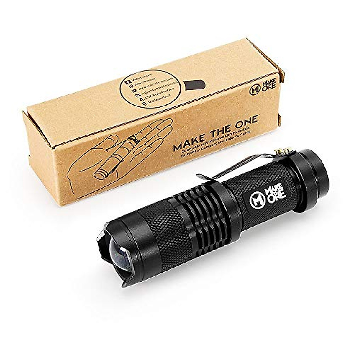 Maketheone IR Torch 3 Watt 850NM Infrared Light Night Vision Flashlight Torch - Infrared Light is Invisible to Human Eyes - to be Used with Night Vision Device ( NOT Include Battery)