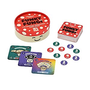Ridley's Games: Funky Fungi The Mushroom Card Collecting Game | Simple Family Game with Fun Twists | 2-4 Players for Ages 8+ with 30-Minute Game Play Time