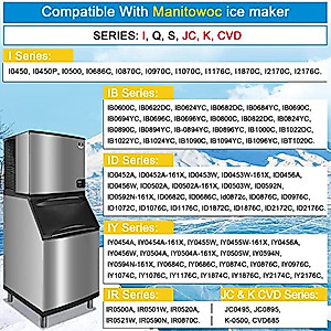 000009123 IH9123 33129026 Water Inlet Valve Assembly for Manitowoc ice Machines, 120V 60Hz 5W fits for I, IB, S, SD, JC, QR, SD and K Series ice Machines Parts