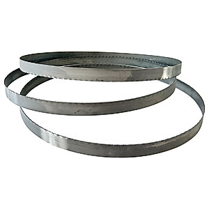 FOXBC 64-1/2 Inch Bi-Metal Bandsaw Blade Metal Cutting 10/14 TPI, 64-1/2 Inch X 1/2 Inch X 0.02“