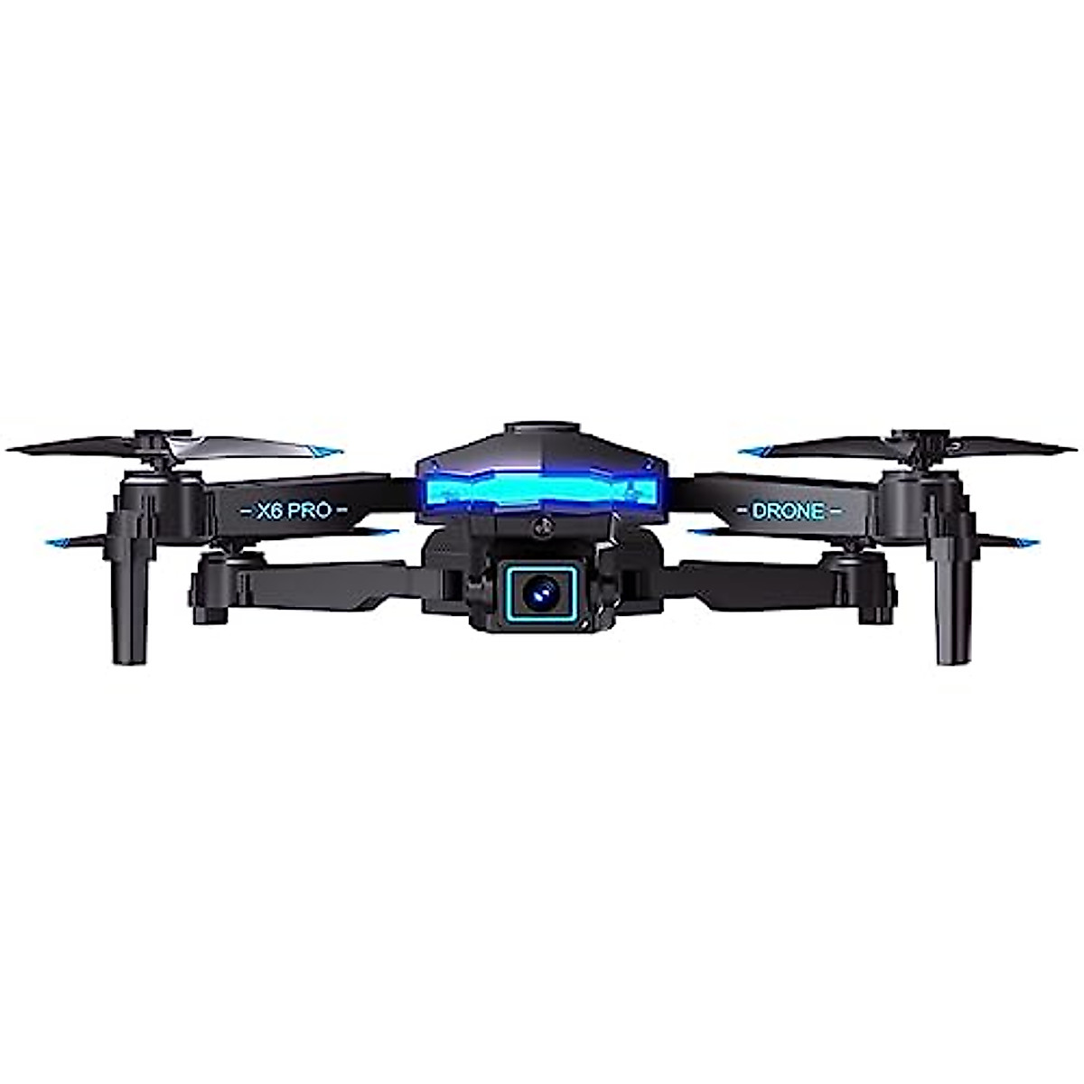 Foldable RC Quadcopter Drone With Single 4K FPV Camera For Kids And Adults, Mini RC Airplane WiFi RC Drone, One Button Start, Smart Obstacle Avoidance, Mutifunctional Helicopter
