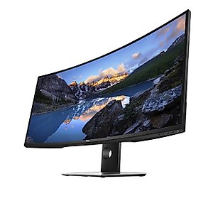 Dell U-Series 38" 4K UHD 1600p Ultra Wide Screen LED-Lit Monitor (U3818DW), Black