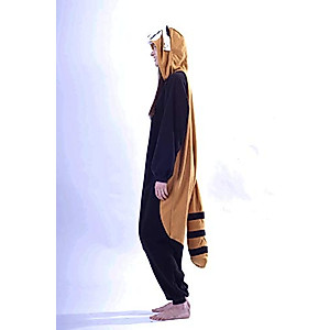 SAZAC Red Panda Kigurumi - Onesie Jumpsuit Halloween Costume