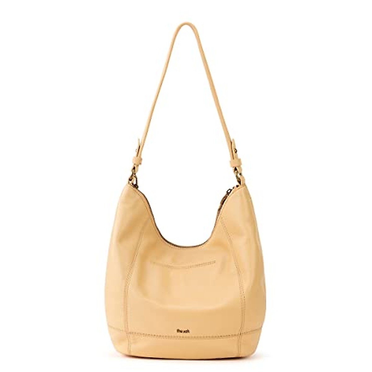 The Sak womens Leather, & Silhouette, Sequoia Hobo Bag in Leather Soft Slouchy Silhouette Timeless Elevated Design, Buttercup Ii, One Size US