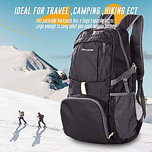 Dveda 35L Lightweight Packable Backpack Waterproof Durable Hiking Travel Backpack Daypack