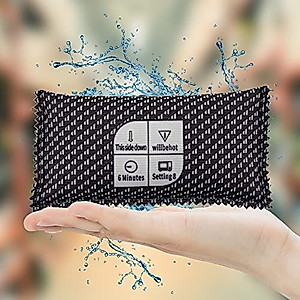 FUNOUO 200g Rechargeable Desiccant Pack,Moisture absorbers for storage,Rechargeable Desiccant Dehumidifier Bags,Moisture absorbers Bag,Desiccant Dehumidifier bag,Dehumidifier for Home Closets，Gun Safe, and Cars