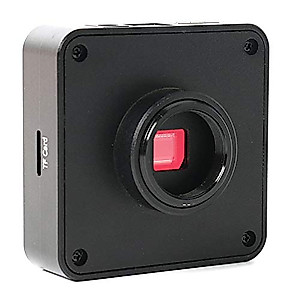 HAYEAR 2K 34MP 1080P 60FPS HDMI USB Electronic Industrial Microscope Camera 0.5X Eyepiece Adapter 30mm/30.5m Ring
