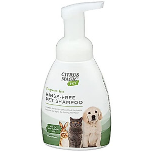 Citrus Magic Pet Foaming Pet Cleanser, 8-Fluid Ounce