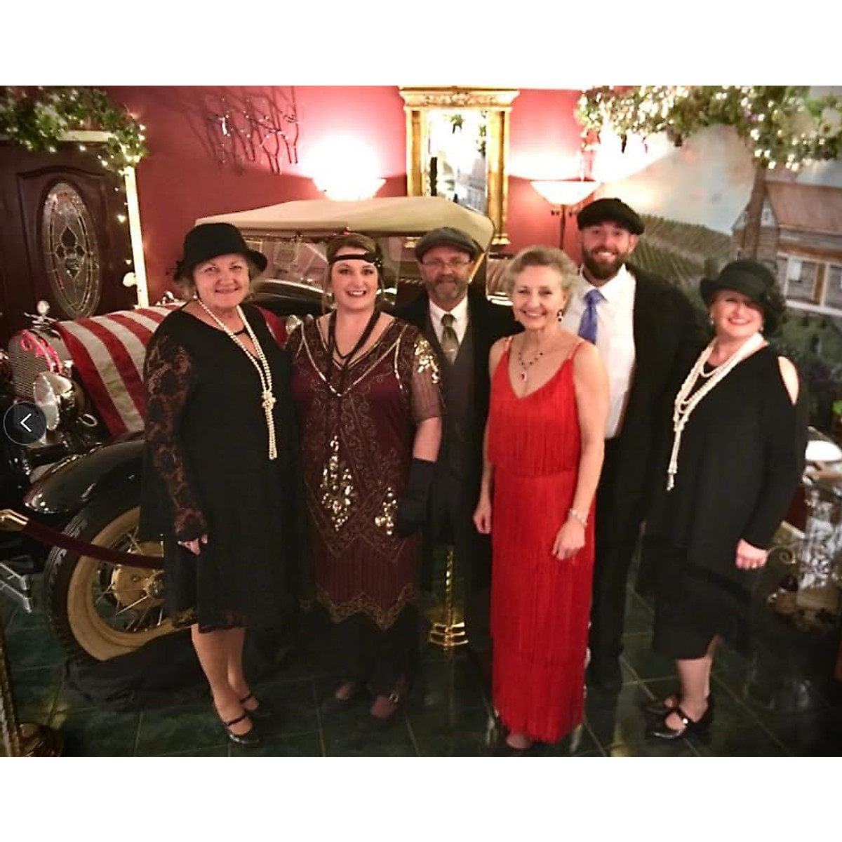 Cizoe 1920s Pearls Necklace Fashion Faux Pearls Gatsby Accessories Vintage Costume Jewelry Cream Long Necklace for Women(B-a-knot Pearl Necklace*2 + 59" Necklace*1-white)