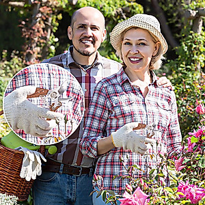 Sitajie Pruning Shears, Heavy Duty Stainless Steel Bypass Garden Pruner for Indoor Plant, Professional Gardening Clippers Hand Scissors For Cutting And Trimming Bonsai, Branch, Herb, Rose, Flower