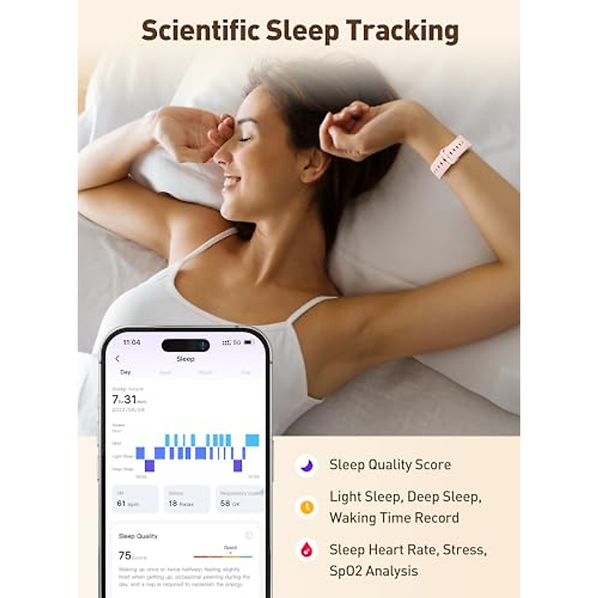 Smart Watches for Women Men (Answer/Make Calls) Compatible with iOS Android Phones Compatible, 1.83" HD Screen Fitness Tracker Smartwatches Heart Rate Monitor 110+ Sports Tracker Watch Waterproof