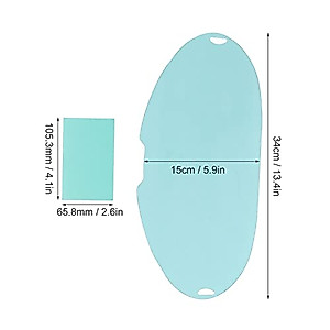 5PCS Large Viewing Screen Replacement Lens Welding Helmet with 3pcs Round Outer Screen 2pcs Inner Screen for Welder