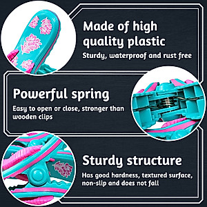 2 PCS Beach Towel Clips, Flip Flop Towel Blanket Holder for Holiday Patio Pool Lounge Chair