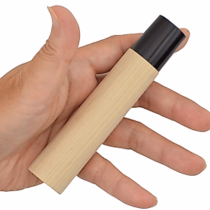 Knife Handle Japanese Chef Knife Repair Handle Knife Natural Wood Handle Replacement Nakiri Deba Yanagiba (Nakiri-1)