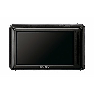 Sony Cyber-shot DSC-TX5 10.2MP CMOS Digital Camera with 4x Wide Angle Zoom with SteadyShot Image Stabilization and 3.0 Inch Touch Screen LCD (Black) (OLD MODEL)