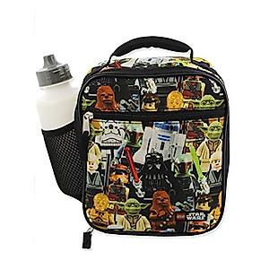 LEGO Star Wars Meal Holder, Boy's Girl's Adult Soft Insulated School Lunch Box (One Size, Lego Star Wars)