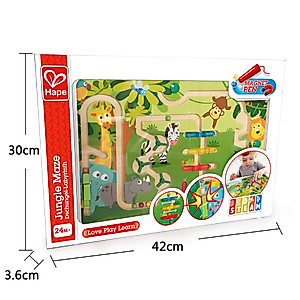 Hape Wooden Jungle Magnetic Maze