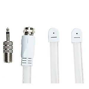 FM Antenna for Bose Wave Radio, Ancable F Type Ant with 3.5mm to Coaxial Adapter