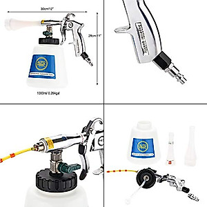CPROSP Tornado Car Washer, Car High Pressure Interior Cleaner, Turbo High Pressure Car Cleaning Gun