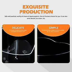 DOITOOL 20PCS Clear Dessert Cup 2. 3 oz Mini Dessert Cup, Clear Plastic Parfait Appetizer Cups Heart Shaped Dessert Serving Cups for Parties, Events, Catering (5. 5 x 5. 5cm)