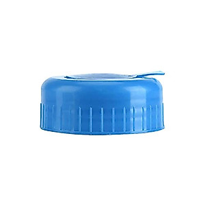 FastUU Simple and Modern Design Gallon Water Bottle Cap 5 Pcs Blue Gallon Water Bottle Caps Safe Water Bottle Caps Gallon Water Bottle Cap, Gallon Water Bottle Lid, Reusable Screw On Cap