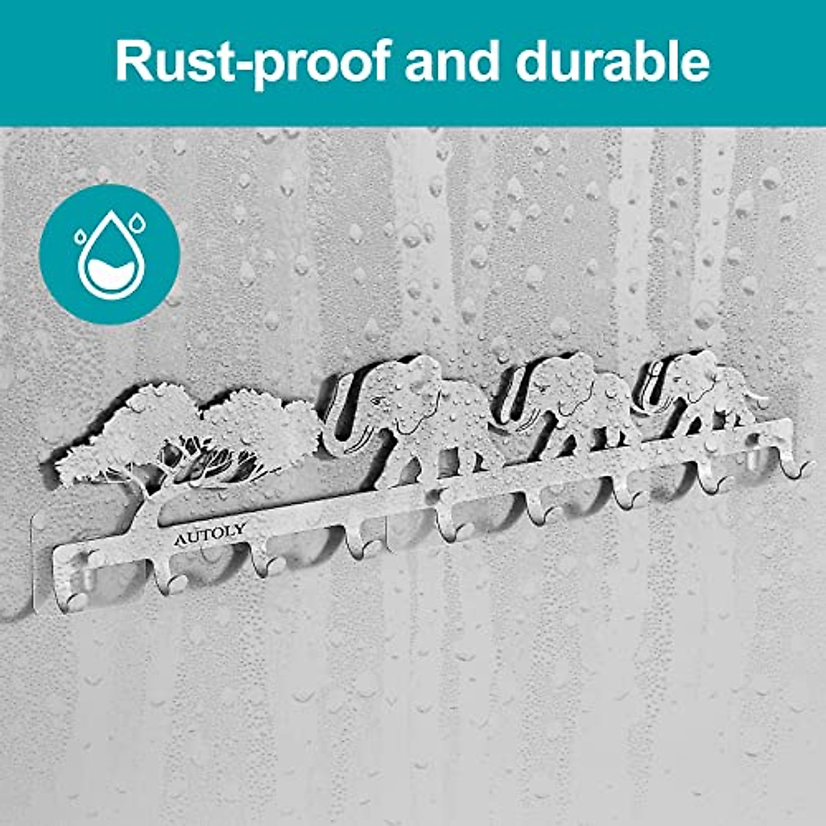 Autoly, Coat Rack Wall Mount installs The Door Hanger Hook Against The Wall, Coat Hanger Wall can Organize The Room. Coat Hooks Wall mounted9 Hooks 1 Piece，OriginalDesignwall Coat Rack。