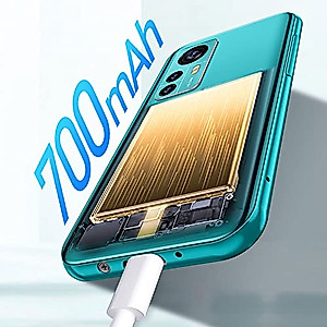 3G Smart Phone, 1GB RAM 8GB ROM Mini Cell Phone 700 MAh Battery Support 2.4G WiFi Multi Language Support Bluetooth for Daily (Blue)