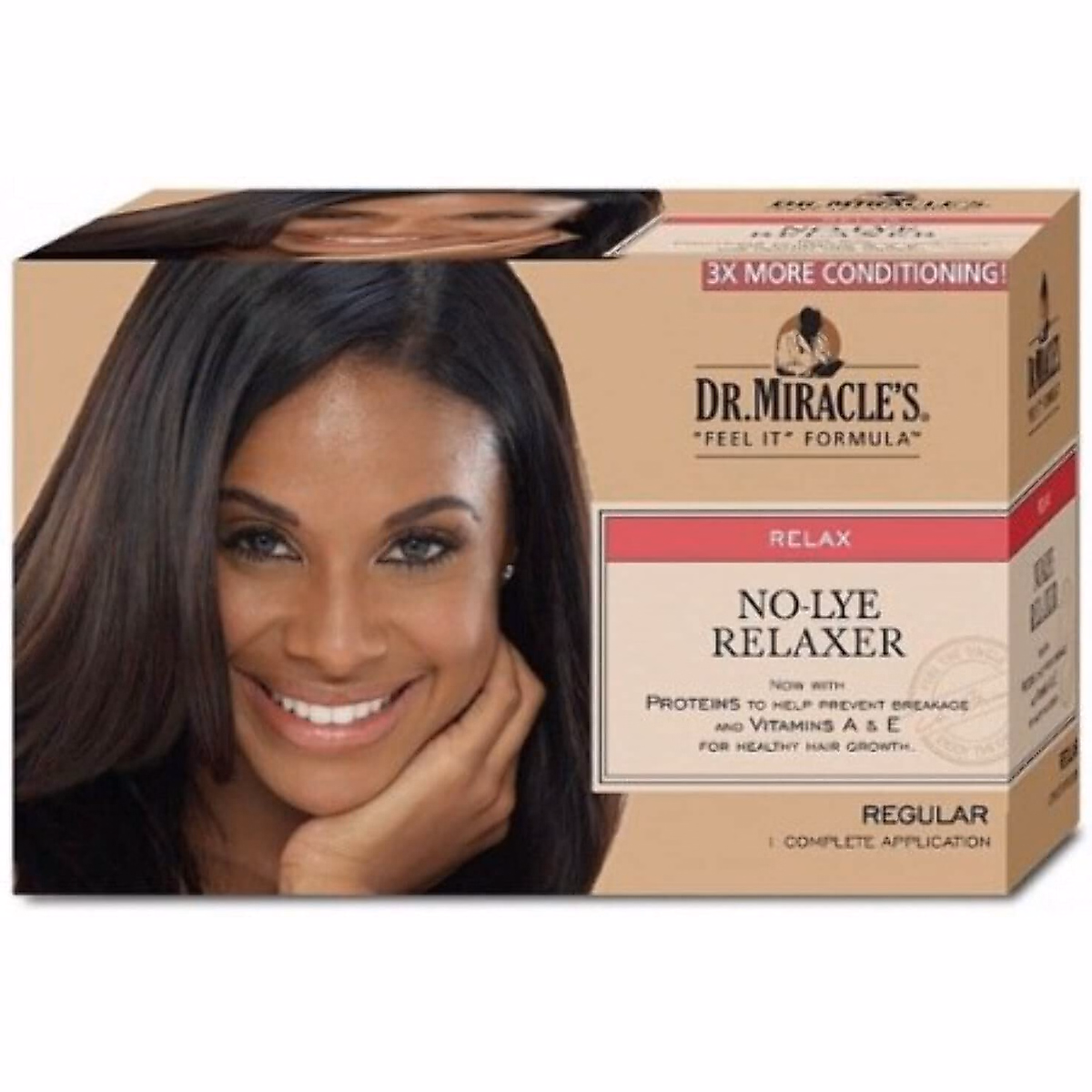 Dr. Miracle's "Feel It" Formula No-Lye Relaxer, Super 1 ea (Pack of 2)