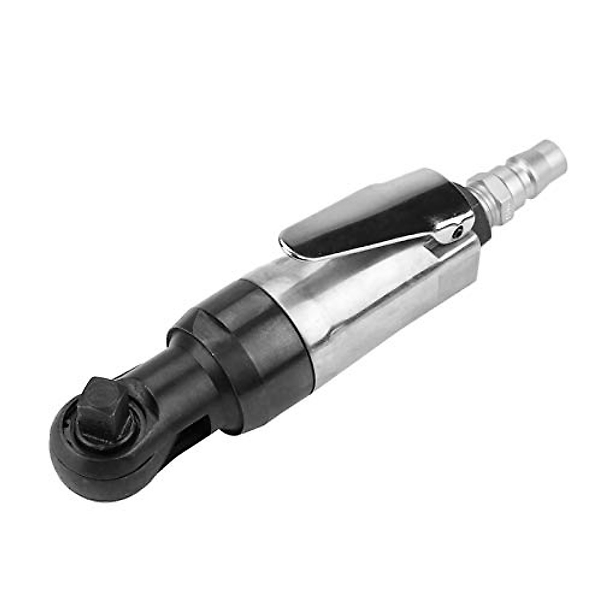 Jadeshay Air Ratchet Wrench, 1/4" Square Drive Straight Shank Pneumatic Ratchet Wrench Professional Tool for Shipbuilding, Machinery Manufacturing and Automobile Industry