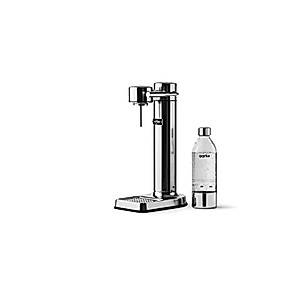 aarke - Carbonator III Premium Carbonator-Sparkling & Seltzer Water Maker-Soda Maker with PET Bottle (Stainless Steel)
